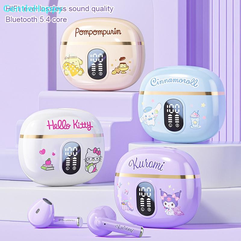 GentleHappy Cartoon Wireless Earphone Cute Anime Headphone In-Ear ...