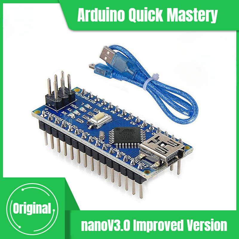 Compatible With Arduino NanoV3.0 Improved Version Atmega328P Microcontroller Mini Programming ...