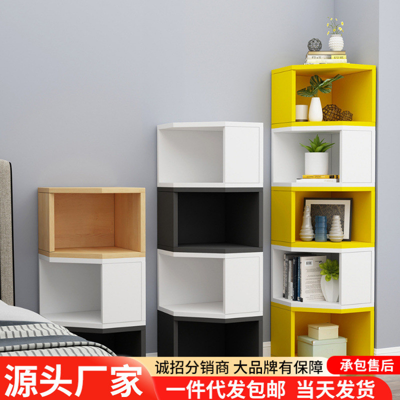 Corner Cabinet Shelf Corner Triangle Locker Living Room Corner Cabinet ...