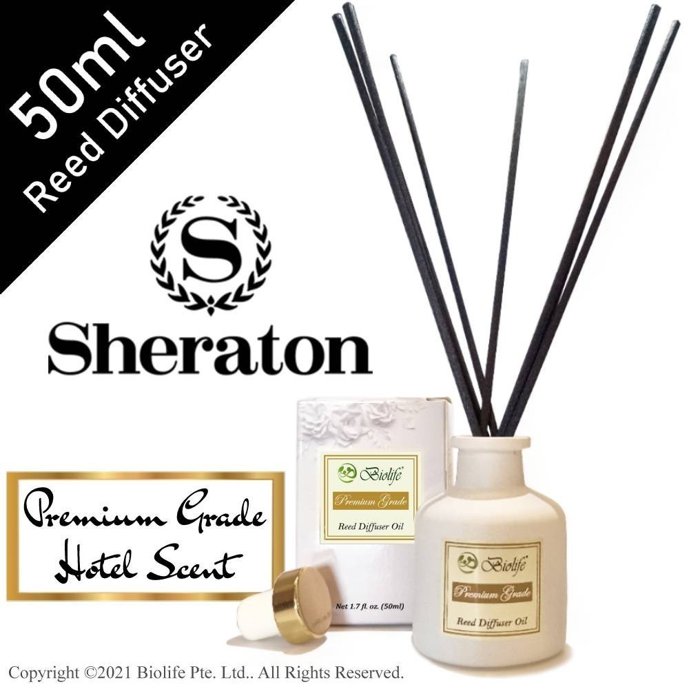 Biolife Sheraton Hotel Inspired Signature Scent Sticks Reed Diffuser ...
