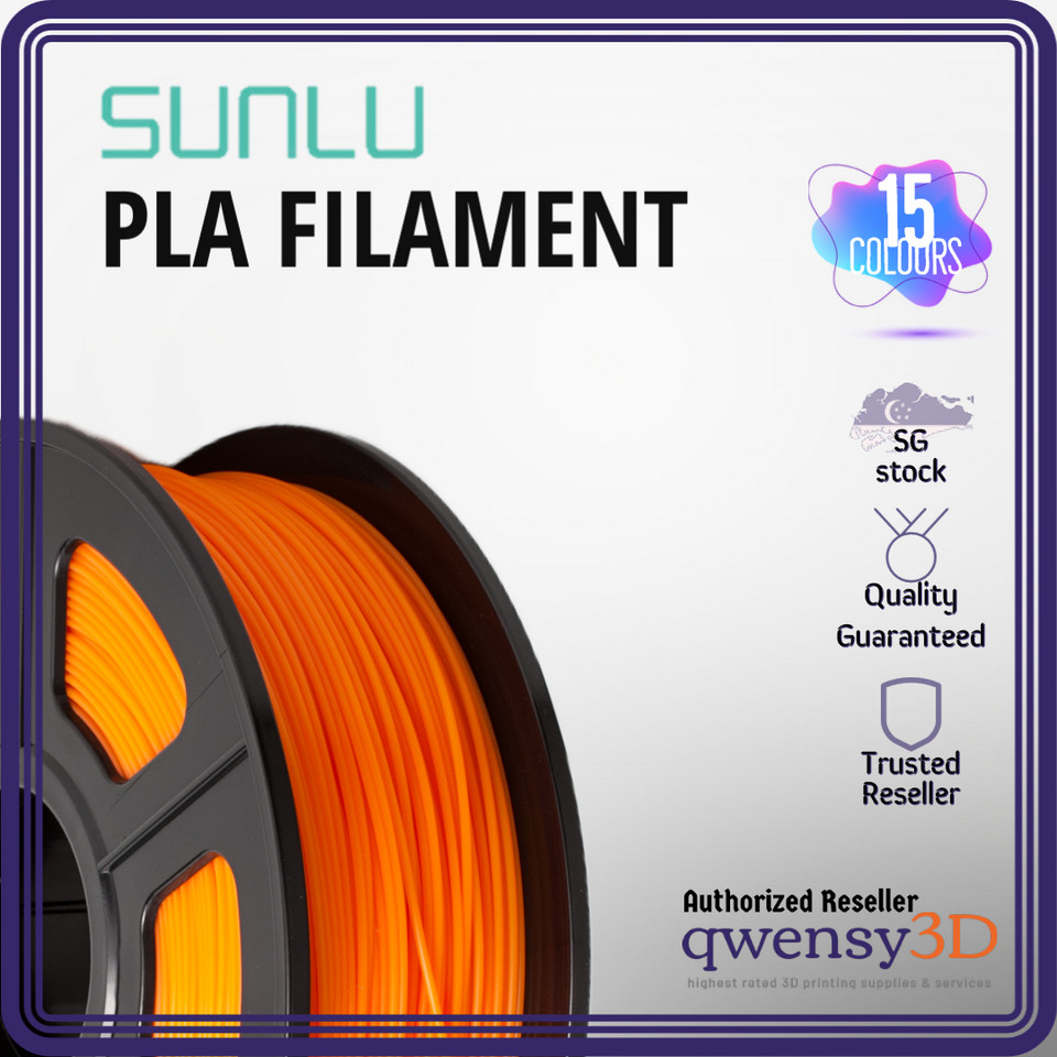 Sunlu PLA Filaments - Premium Quality 3D Printing Filaments in 15 ...