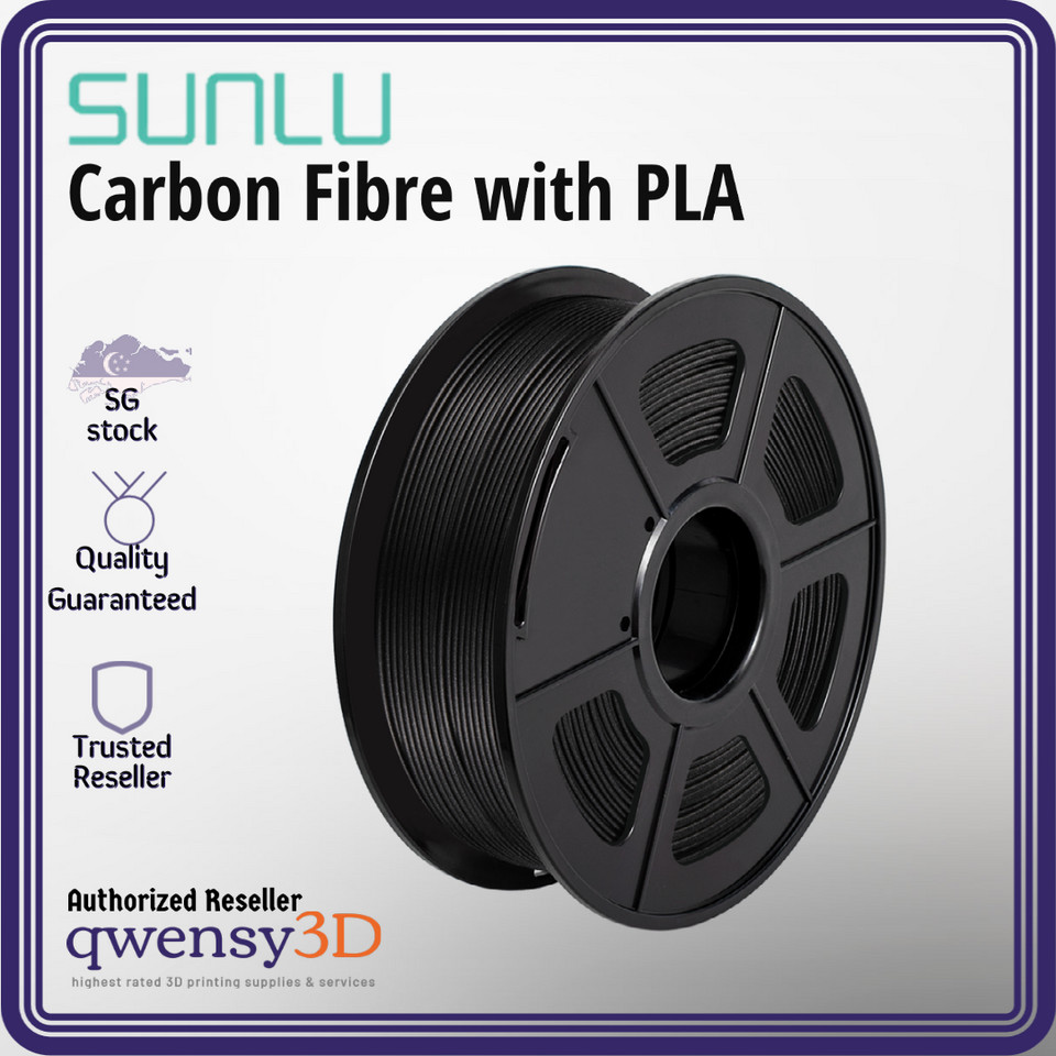 Sunlu Carbon Fibre PLA Filament - Strong and Lightweight | Shopee Singapore