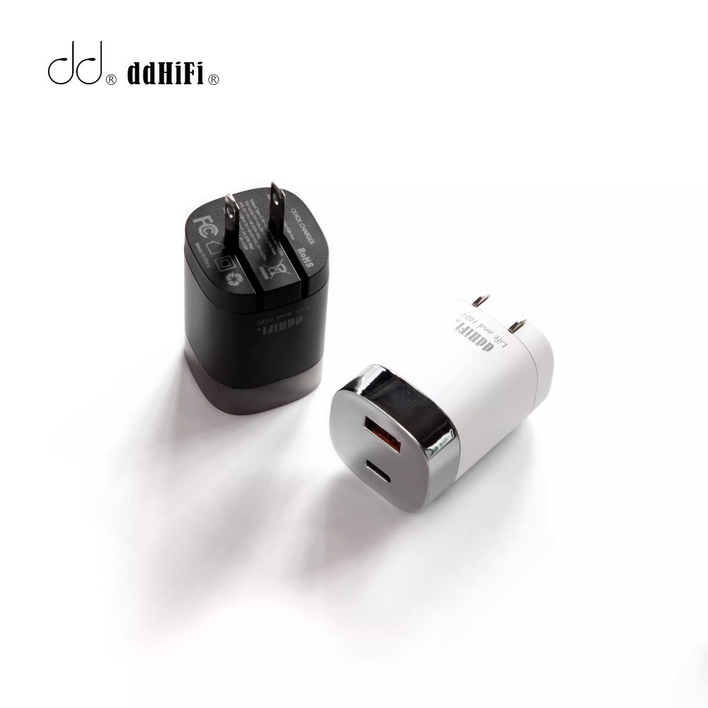 DD DdHiFi JT-P18 Fast Charging 33W Travel Charger AC Dual Port Digital ...