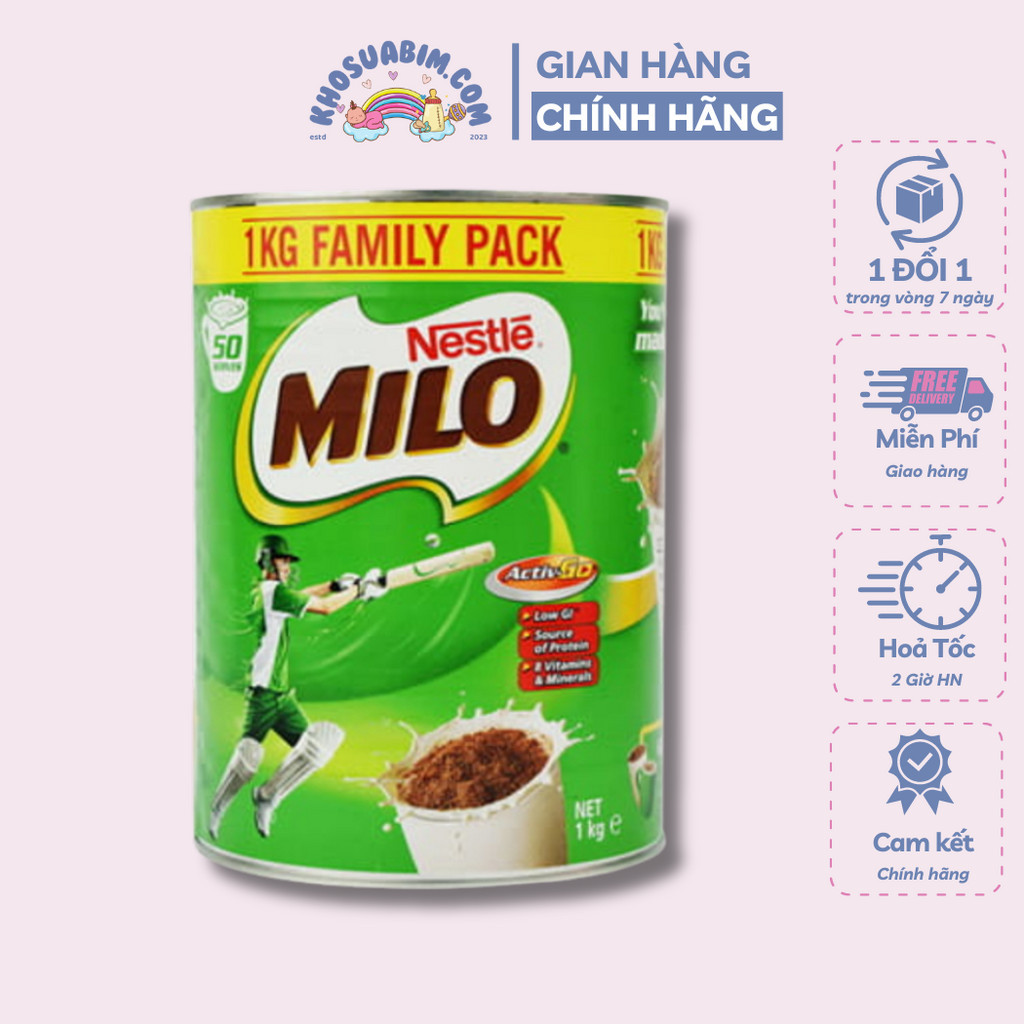 Nestle Milo Australian milk nutritional supplement for optimal baby ...