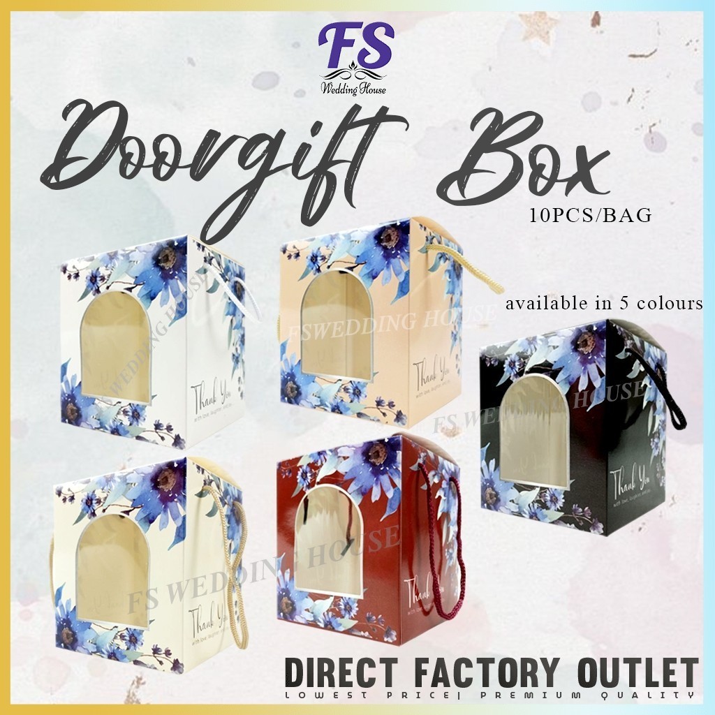 10PCS - Doorgift Box/Doorgift Kahwin Souvenir/Doorgift Kotak Kosong ...