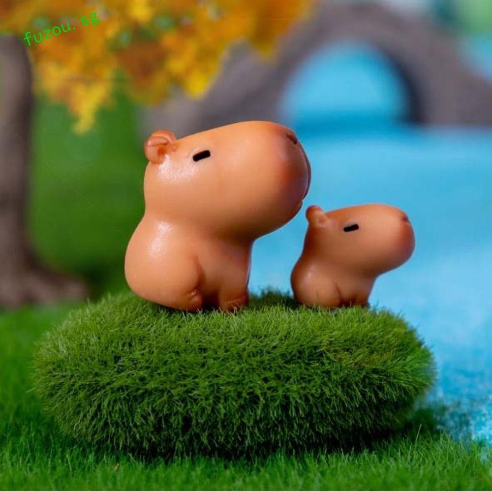FUZOU Capybara Figure Toys, Animals Capibara Simulation Simulation ...