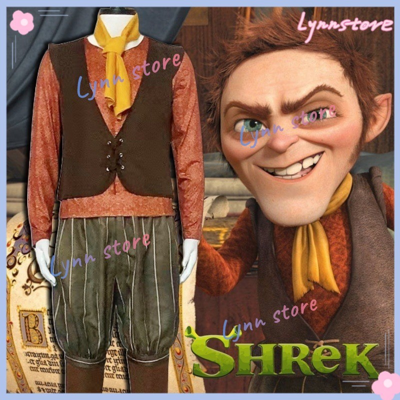 Child/Adult Size Rumpelstiltskin Cosplay Costume SHREK Mr. Stiltskin ...