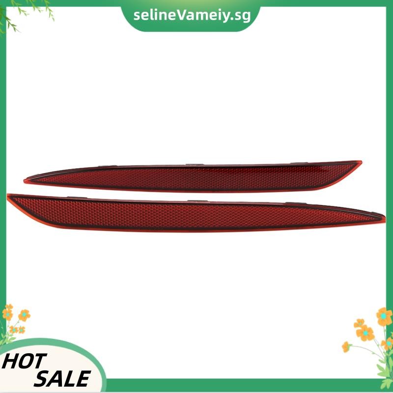 Car Rear Bumper Left & Right Reflector Reflex Tail Light Lamp for Tesla ...