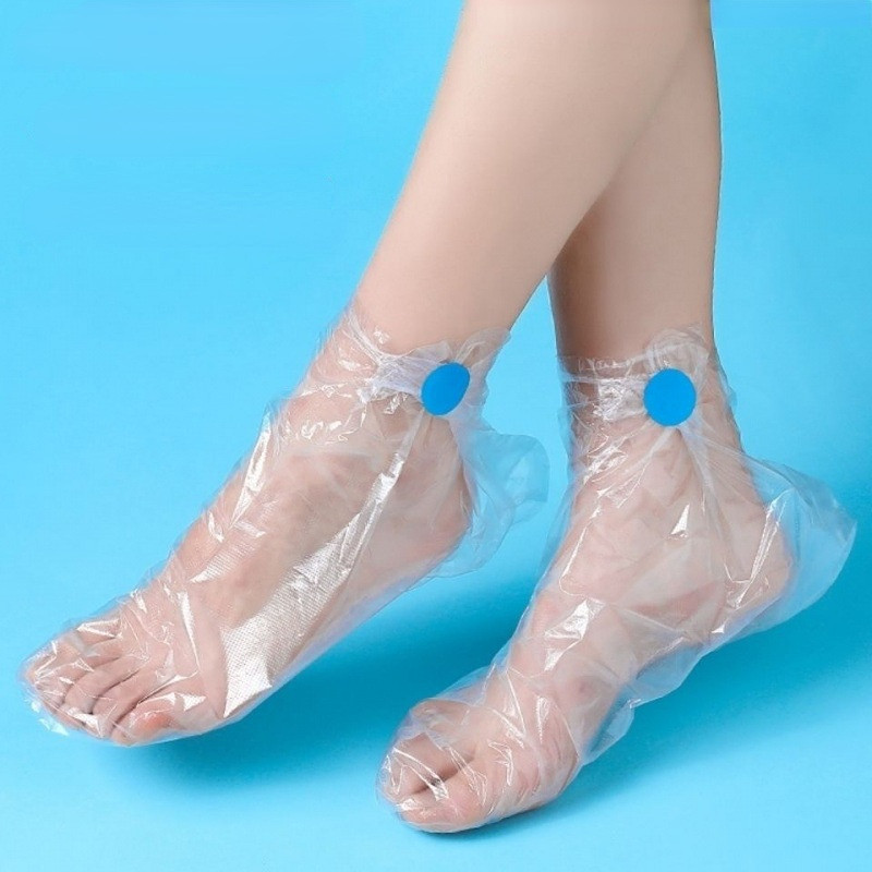 100PCS/bag Transprent Disposable Foot Bags Detox SPA Covers Pedicure ...
