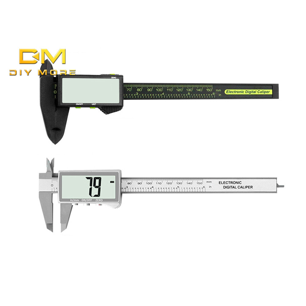 DIYMORE Caliber Measuring Digital Vernier Caliper Portable Measuring ...