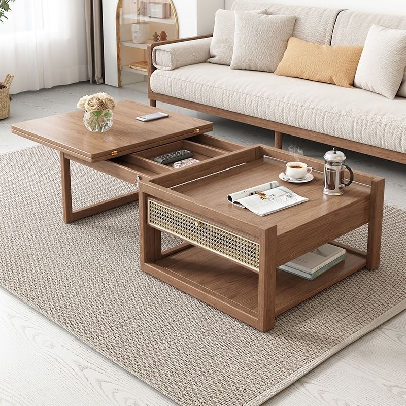 【SG Sellers】Tea Table Coffee Table With Drawer Multifunctional Dual ...