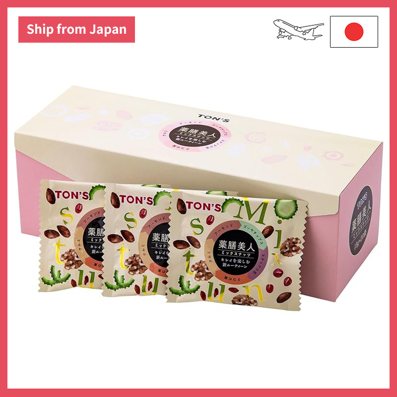 [Direct from Japan] Toyo Nuts Foods Medicinal Beauty Mixed Nuts 5 Types ...