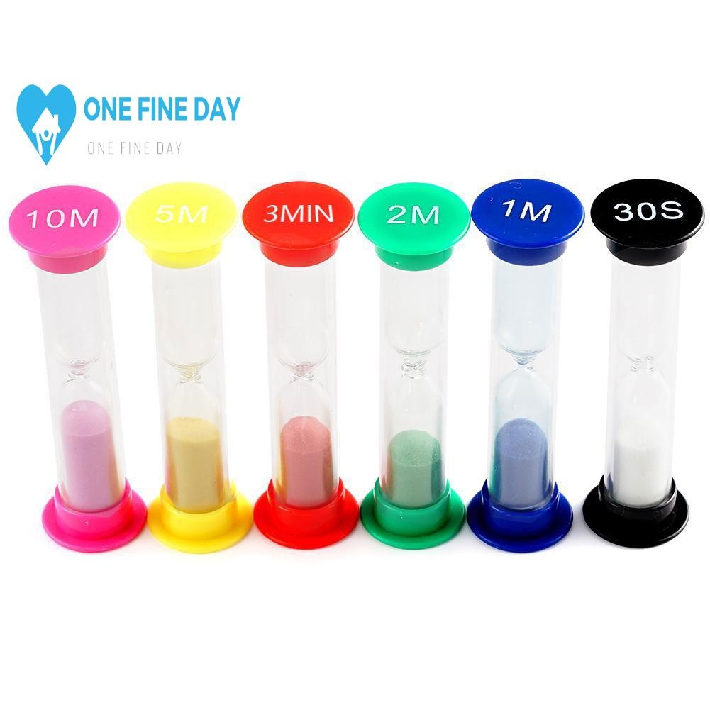 Colorful Hourglass Sandglass Sand Clock Timers Sand Timer Brushing ...