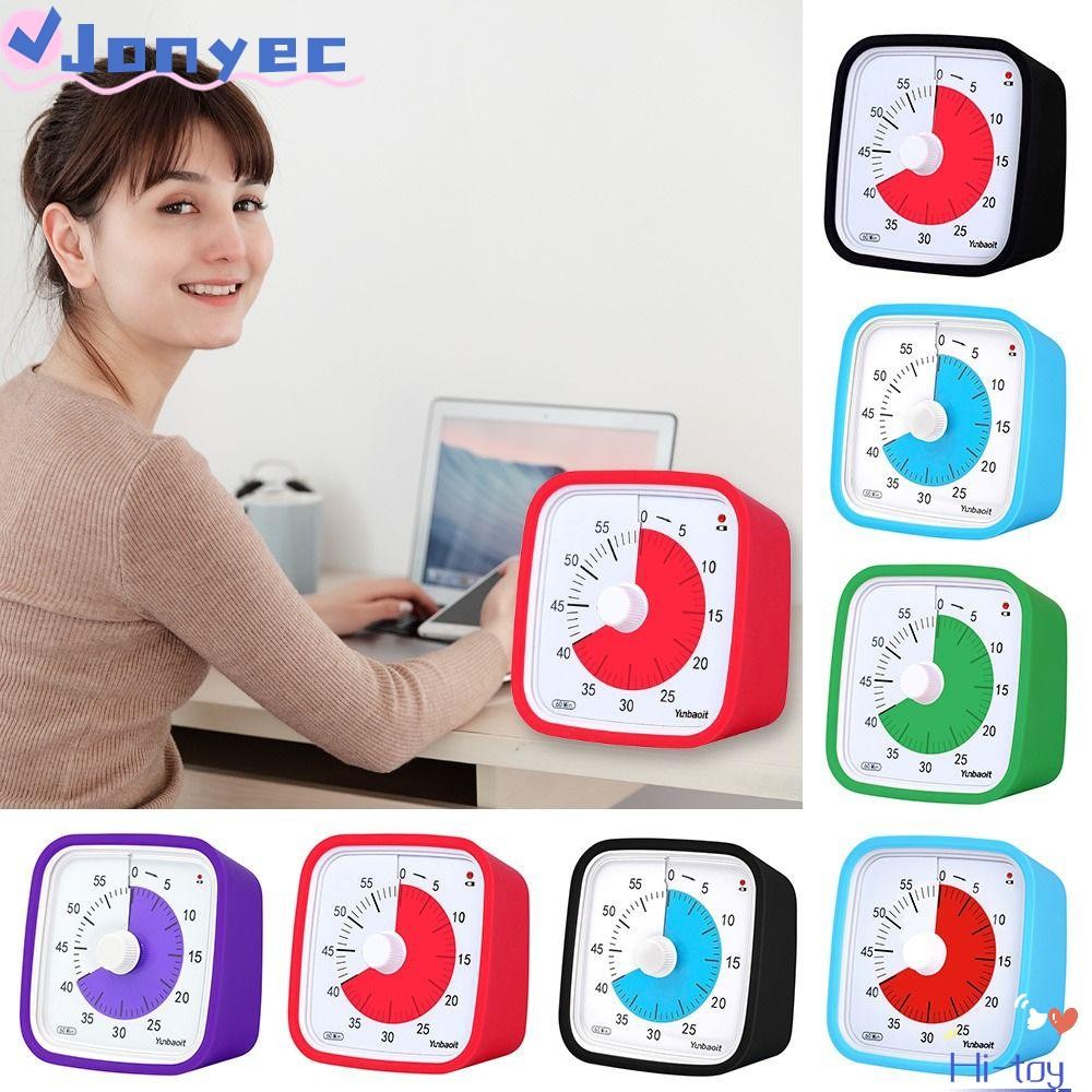 JONY1EC Classroom Timer, Silent ABS Visual Timer, Modern 60 Minute ...