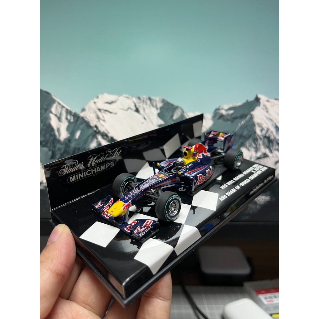 [Ready Stock] 1/43 Mini Cut minichamps f1 RED BULL RB6 Wittle RED BULL ...