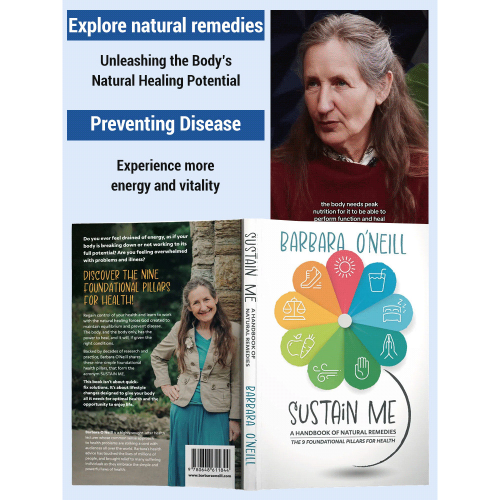 ⚡Sustain Me By Barbara O’Neill Book Clear A Volume Study Booklet ...