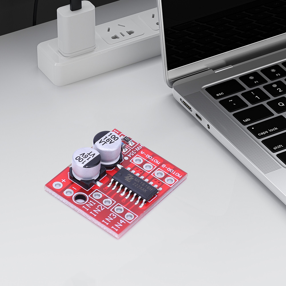 L298N DC Motor Driver Module Dual H Bridge Mini Dual Stepper Motor ...