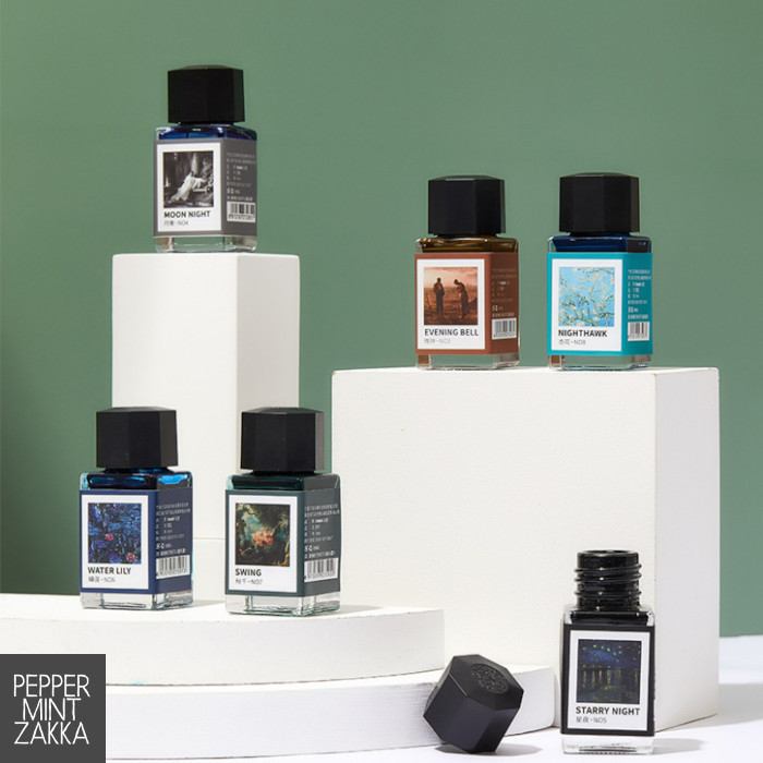 Tramol Water-resistant Fountain Pen Ink 18ml (Good for illustration ...