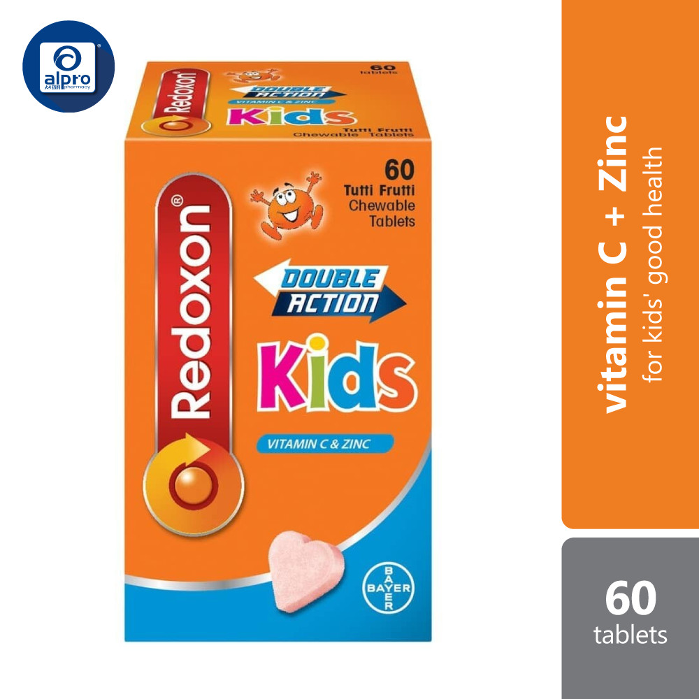 Redoxon Kids Vitamin C 200mg Chewable (60s) | Shopee Singapore