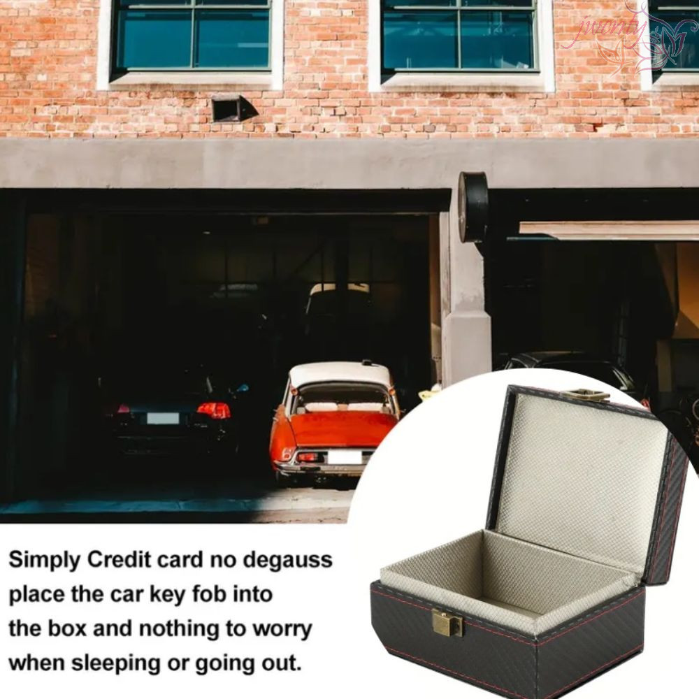 JWENTY Faraday Box, Key Fob Protector Anti-Theft Signal Blocker, RFID ...