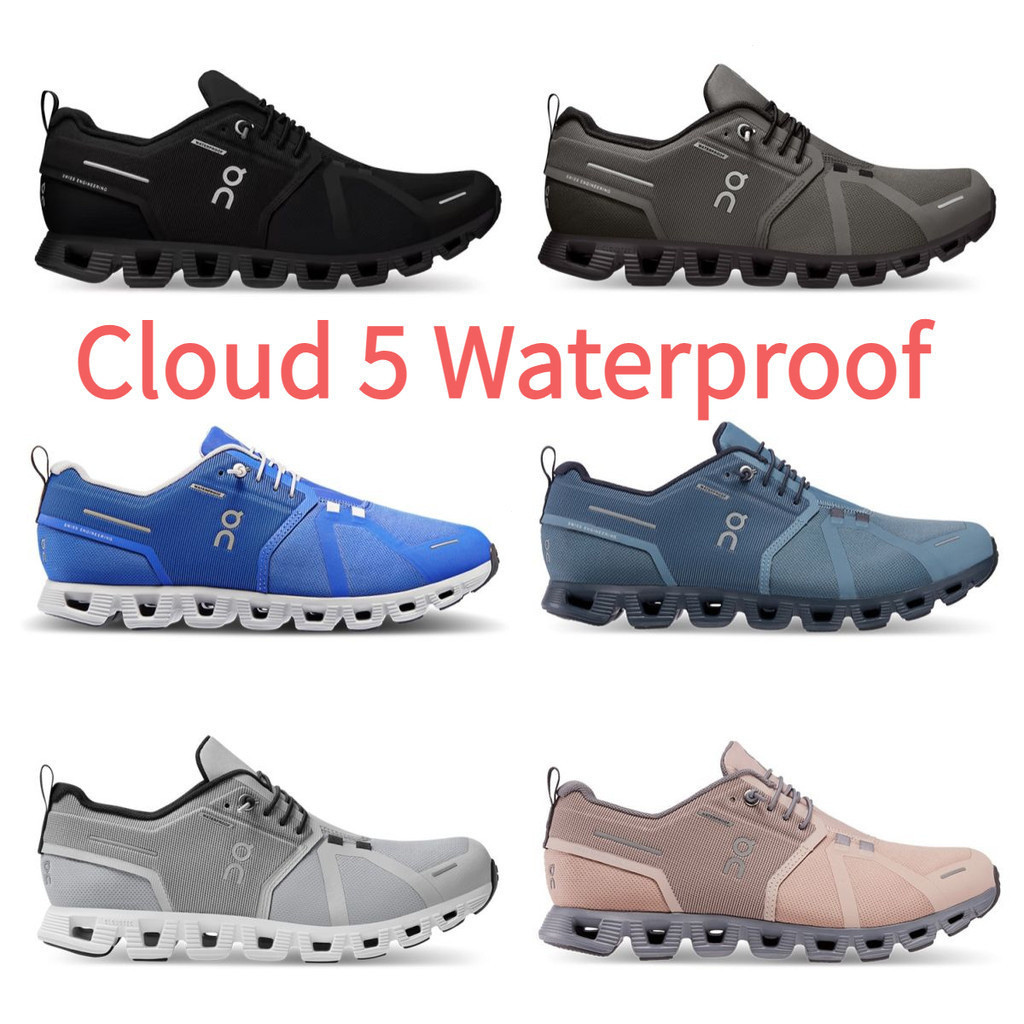 On Running On Cloud 5 Waterproof Cloud5 Running Shoes for men and women ...