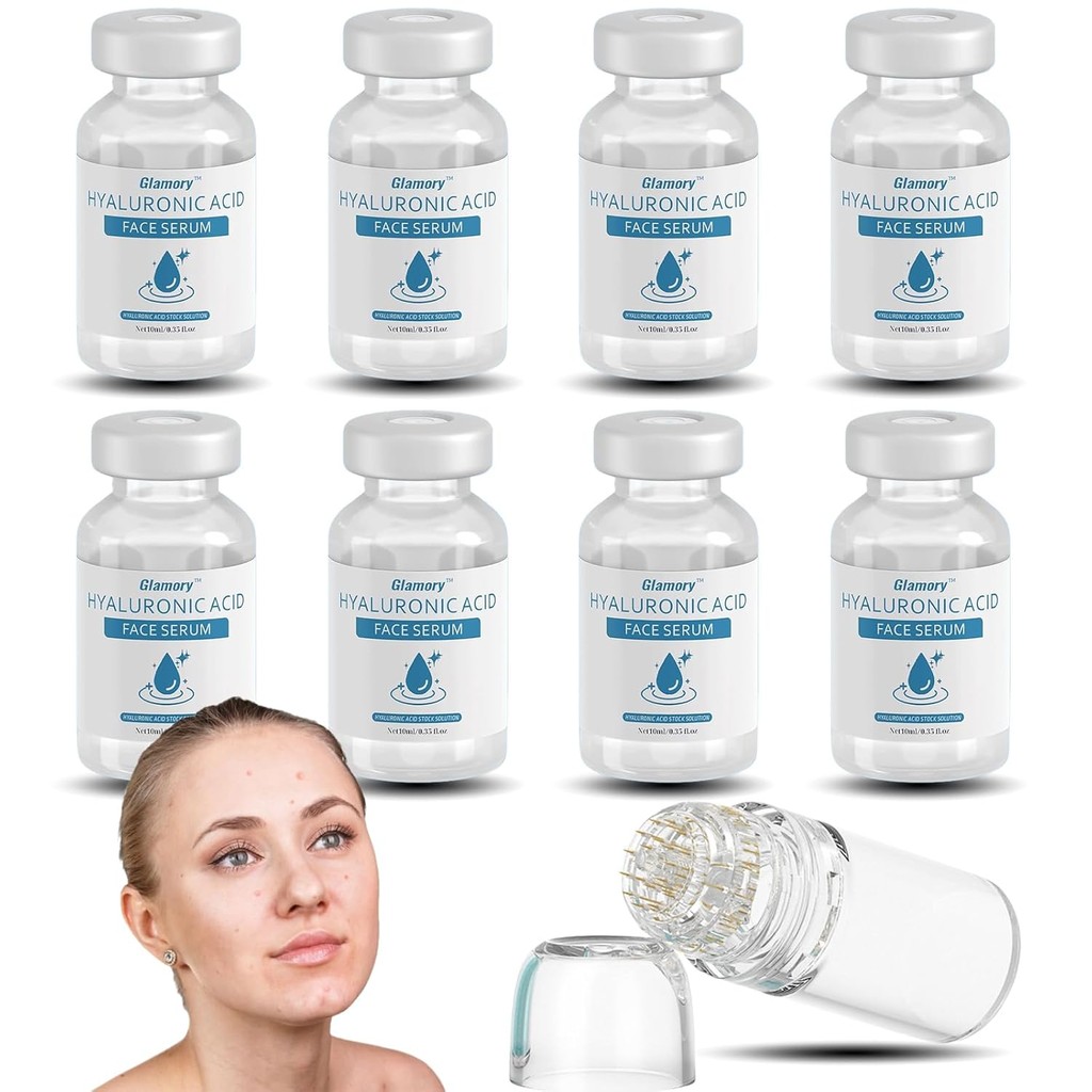 Glamory Micro Infusion System for Face an Lips, Hyaluronic Face Serum ...