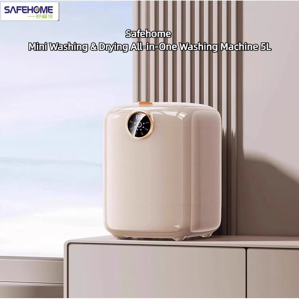 Safehome Washing and Drying Integrated Washing Machine 5L Mini ...