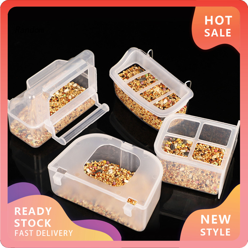 RAN Easy to Install Bird Food Box Bird Food Box for Small Birds ...