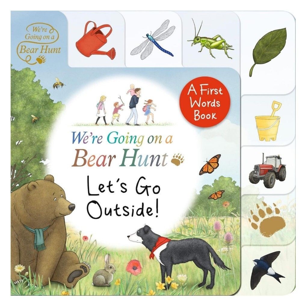 We're Going on a Bear Hunt: Let's Go Outside!: Tabbed board book Board ...