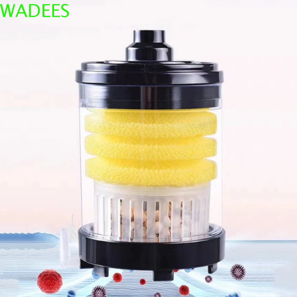 WADEES Fish Poop Stool Toilet, Mini Plastic Fish Tank Filter, Fish Tank ...