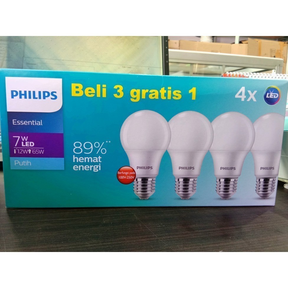Philips Essential Led Multipack Contents 4 7-11w - Philips Led Bulb Buy ...