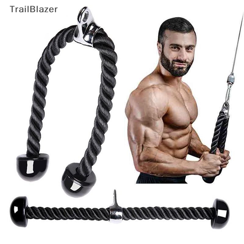 【TBSG】 35/70/90cm Triceps Rope Fitness Pulldown Machine Handle Biceps ...