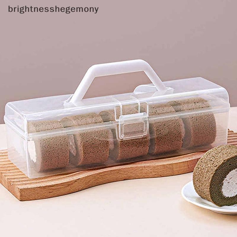 【BRSG】 Transparent Rectangular Pvc Cake Box Storage Packaging Box Baked ...