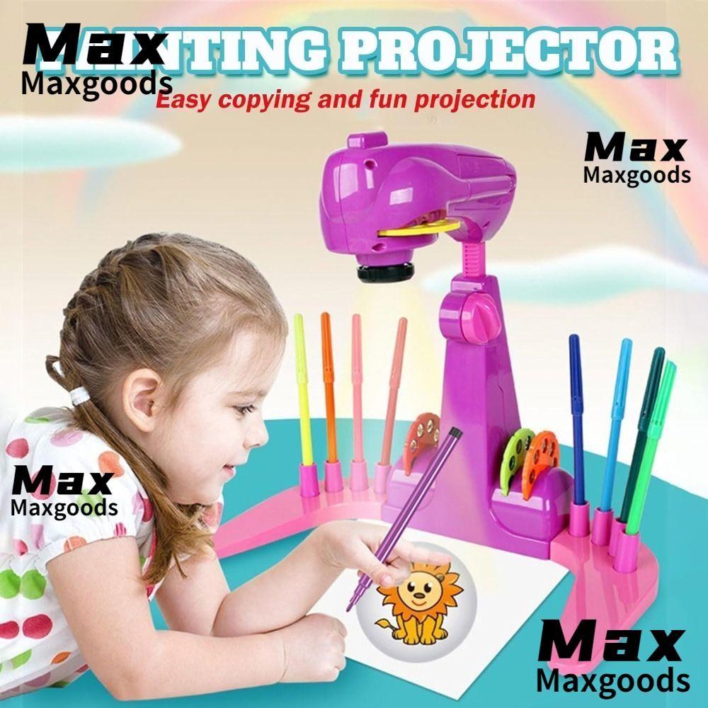 MAXG Smart Sketcher Projector, with 32 Cartoon Patters Erasable Kids ...