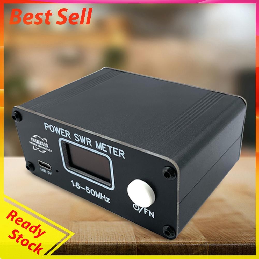 Mini High Frequency SWR Meter HF Digital Display Shortwave Power Meter ...