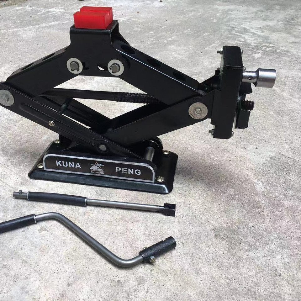0kg Car Mount Hand Crank Small Car Horizontal Tire Changing Tool Jack ...