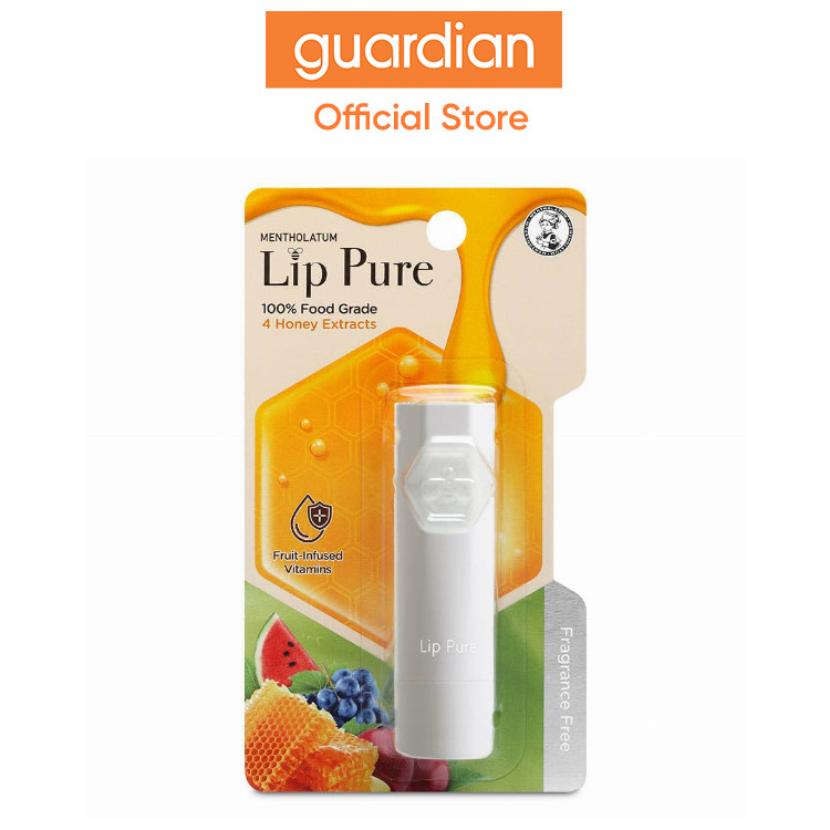 Mentholatum Lip Pure Fragrance Free 4g | Shopee Singapore
