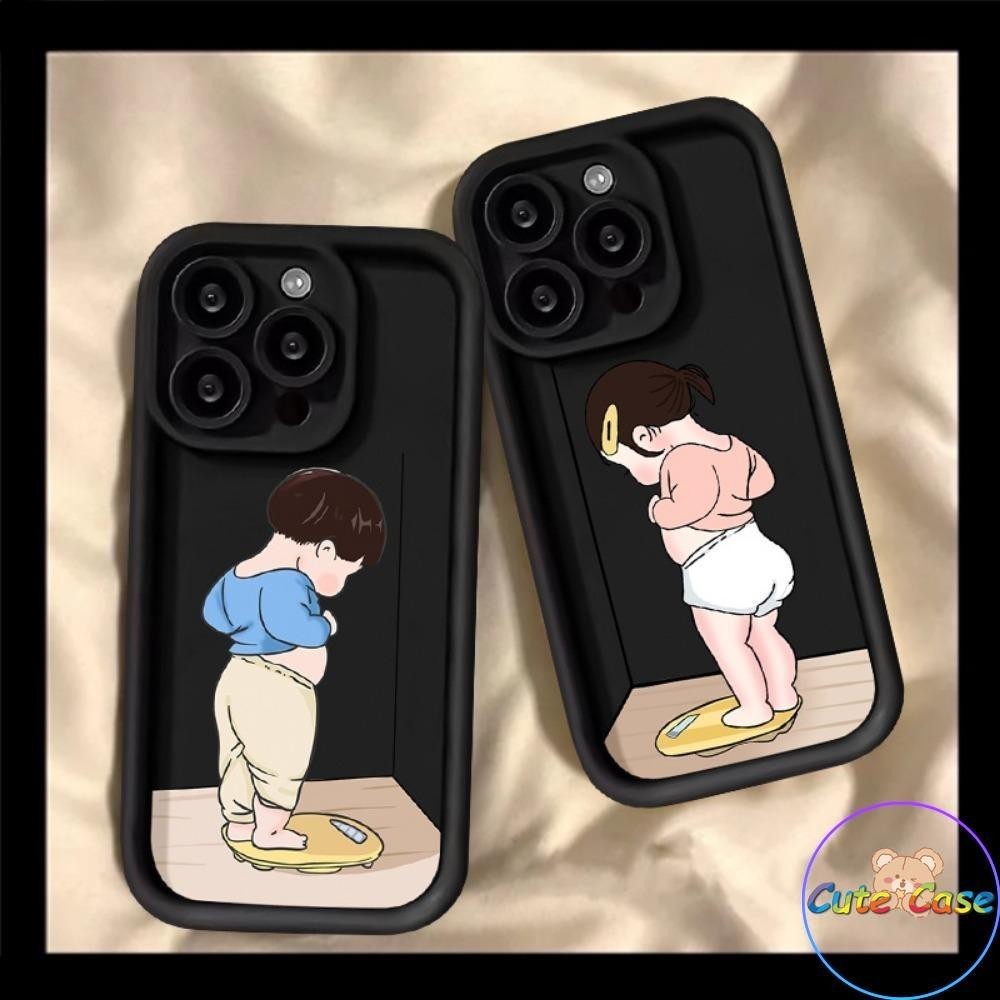 Cute Cartoon Couples Casing For Samsung Galaxy S20 S21 S22 S23 S24 FE ...