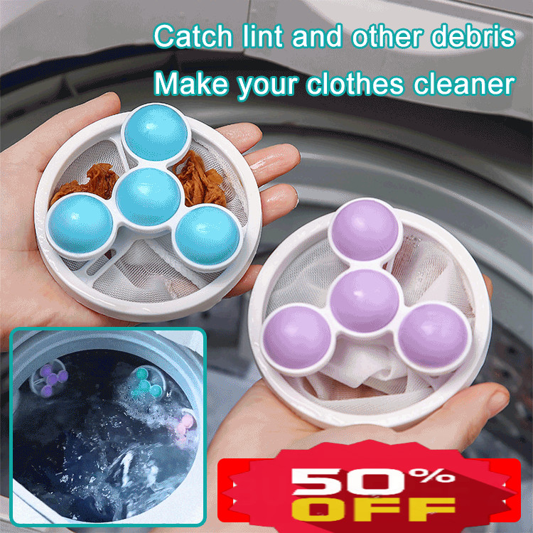 ⭐SG Stock⭐Reusable Clean Spinning Laundry Ball Washing Machine Anti ...