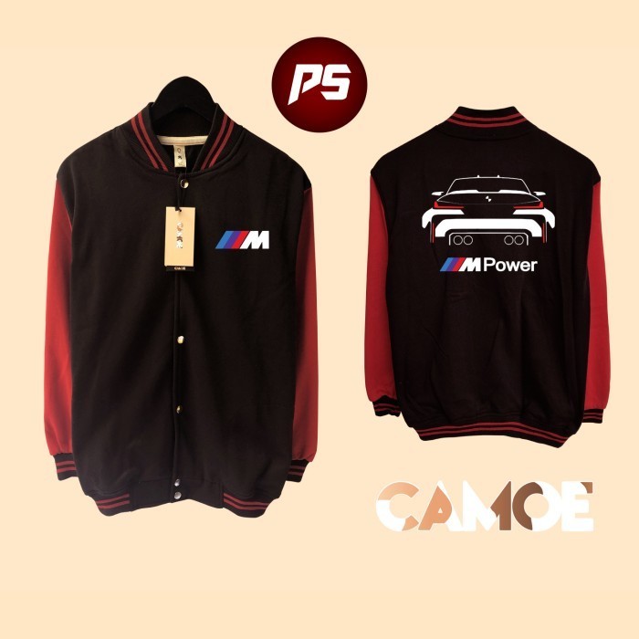 Bmw M Sport M Power M3 M4 Varsity Jacket | Shopee Singapore