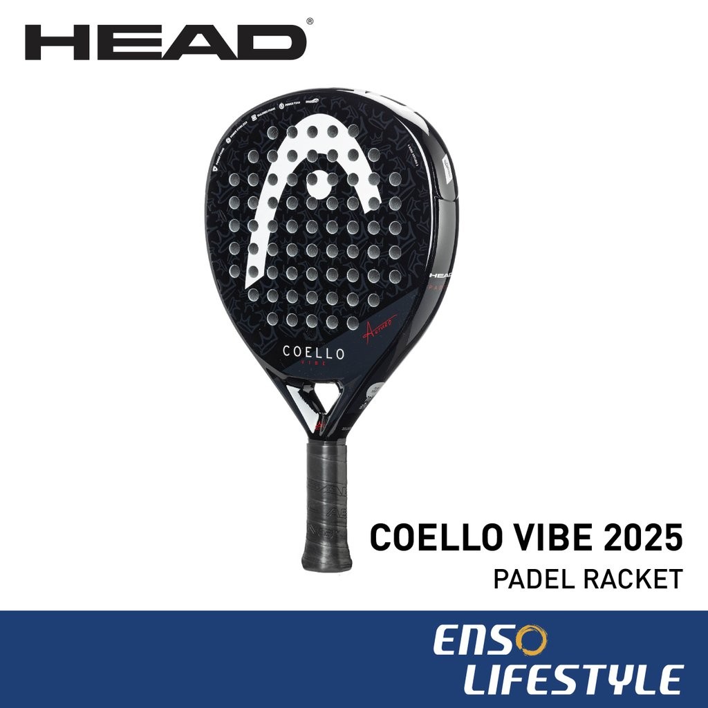 HEAD Padel Racket - Coello Vibe 2025 [Enso Lifestyle] | Shopee Singapore