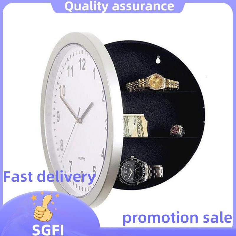 Wall Clock Hidden Safe,Clock Safe Secret Safes Hidden Safe Wall Clock For Secret Stash Money ...