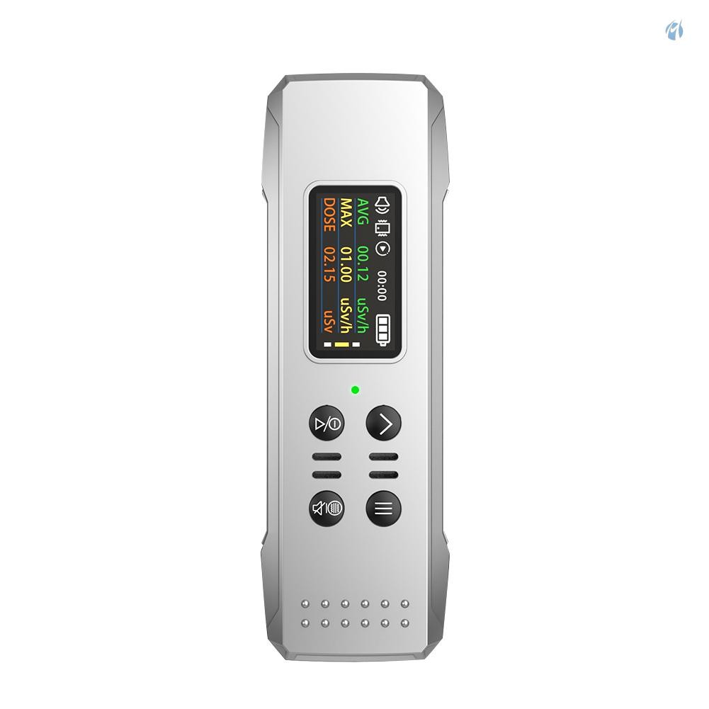 Portable Nuclear Radiation Detector Handheld Geiger Counter 0.96inch ...