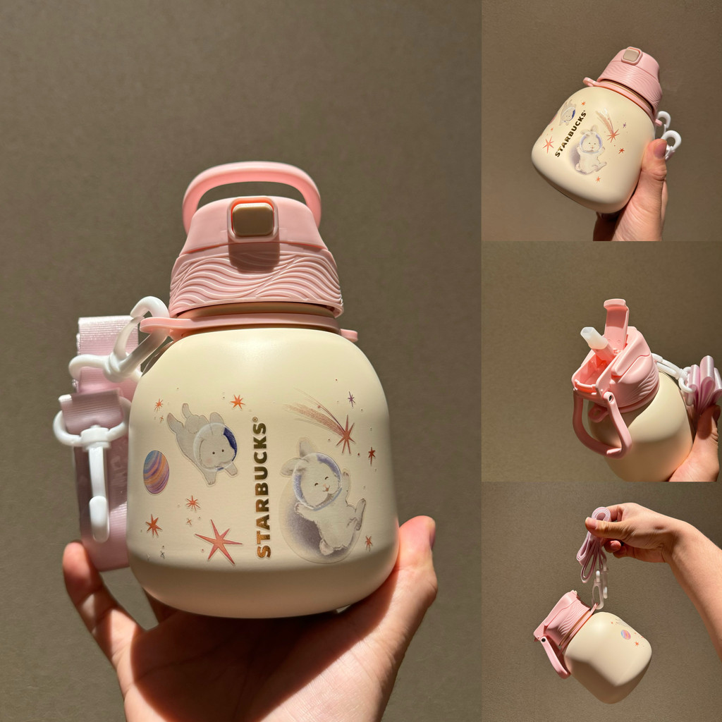 Ins Starbucks Cup Starbucks Mid-Autumn Festival Series 580ml Pink Style ...