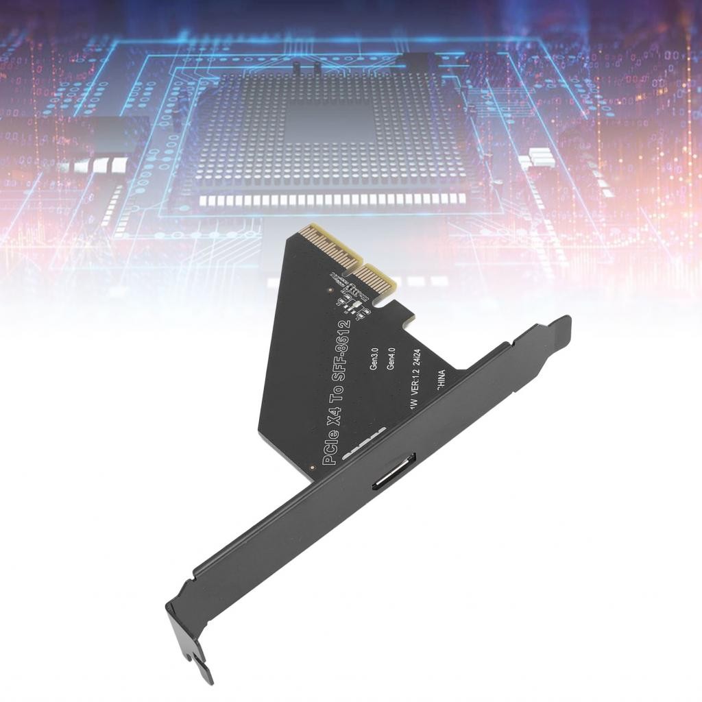 Seashorehouse PCIe 4.0 X4 to Oculink SFF-8612 Adapter SFF-8611 External ...