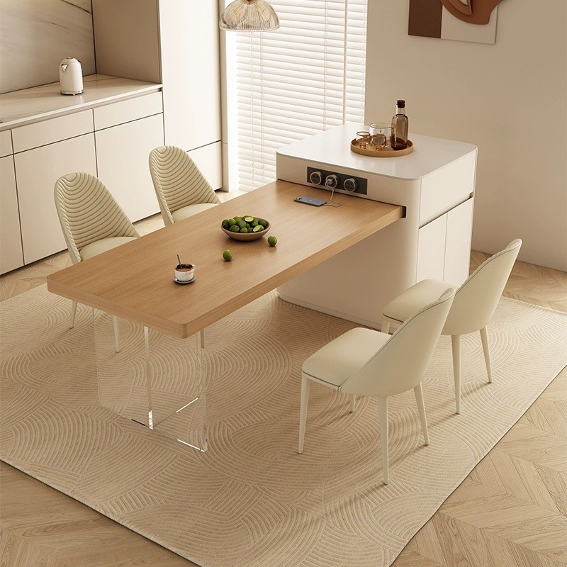 [SG Sellers] Island Table Dining Table Integrated Suspension Small ...