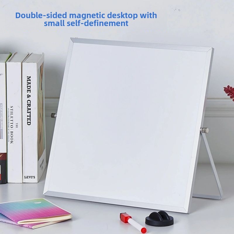 Desktop Small Whiteboard Erasable Magnetic Writing Board for Children ...