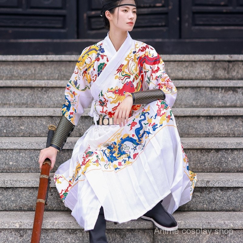 [Spot Hot Sale]China Ming Dynasty Style Hanfu Flying fish suit Men's ...