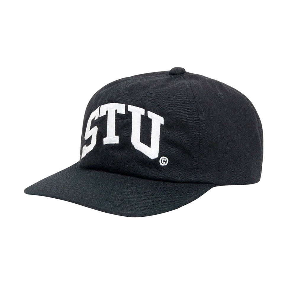 STU ARCH STRAPBACK CAP BLACK | Shopee Singapore