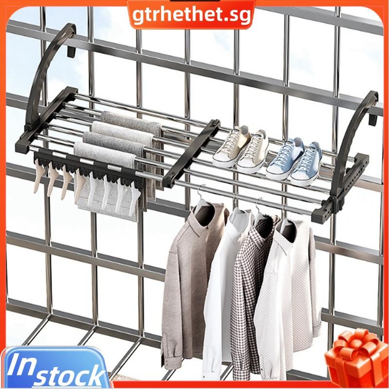 Radiator Clothes Airer Foldable Radiator Drying Rack 42-72CM Extendable ...